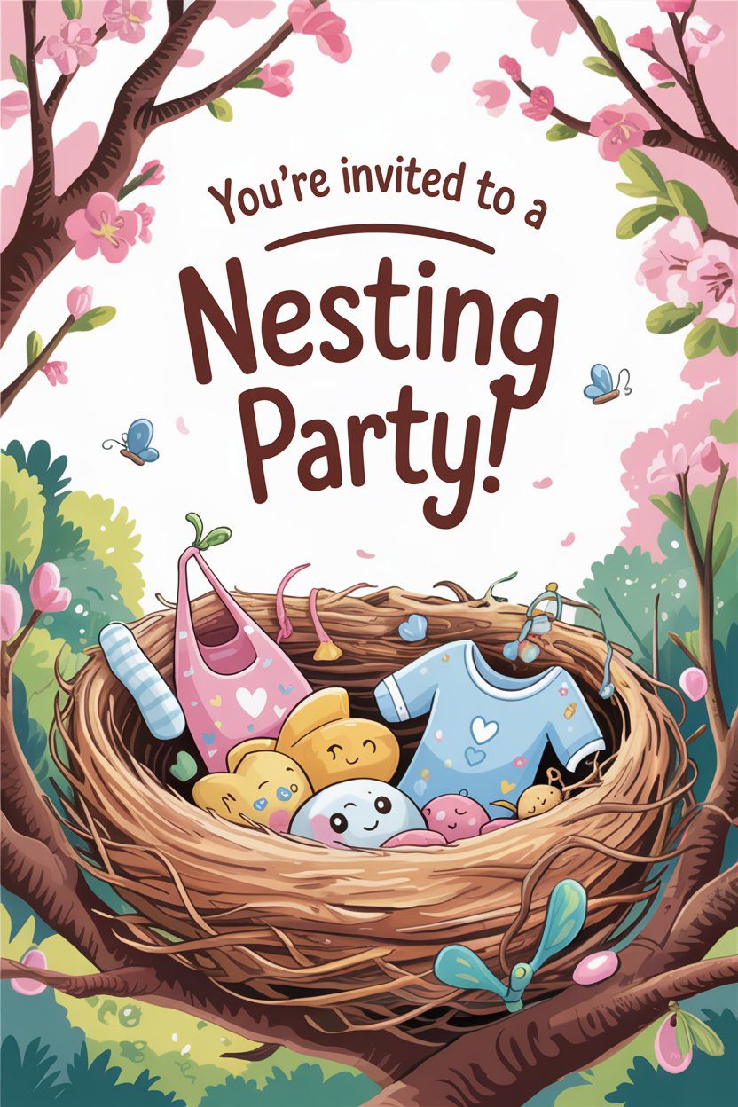 15 Exciting Nesting Party Invitations to Spark Joy and Gather Friends