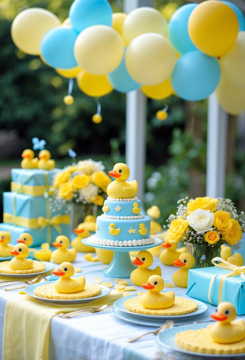 15 Adorable Rubber Duck Baby Shower Ideas That Will Make a Splash